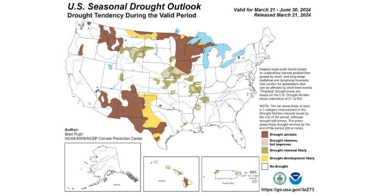 NOAA Climate Prediction Center Releases Spring Outlook - environment ...
