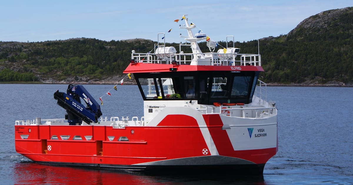 Damen and Folla Maritime to Deliver New Hybrid Workboat to Nova Sea ...