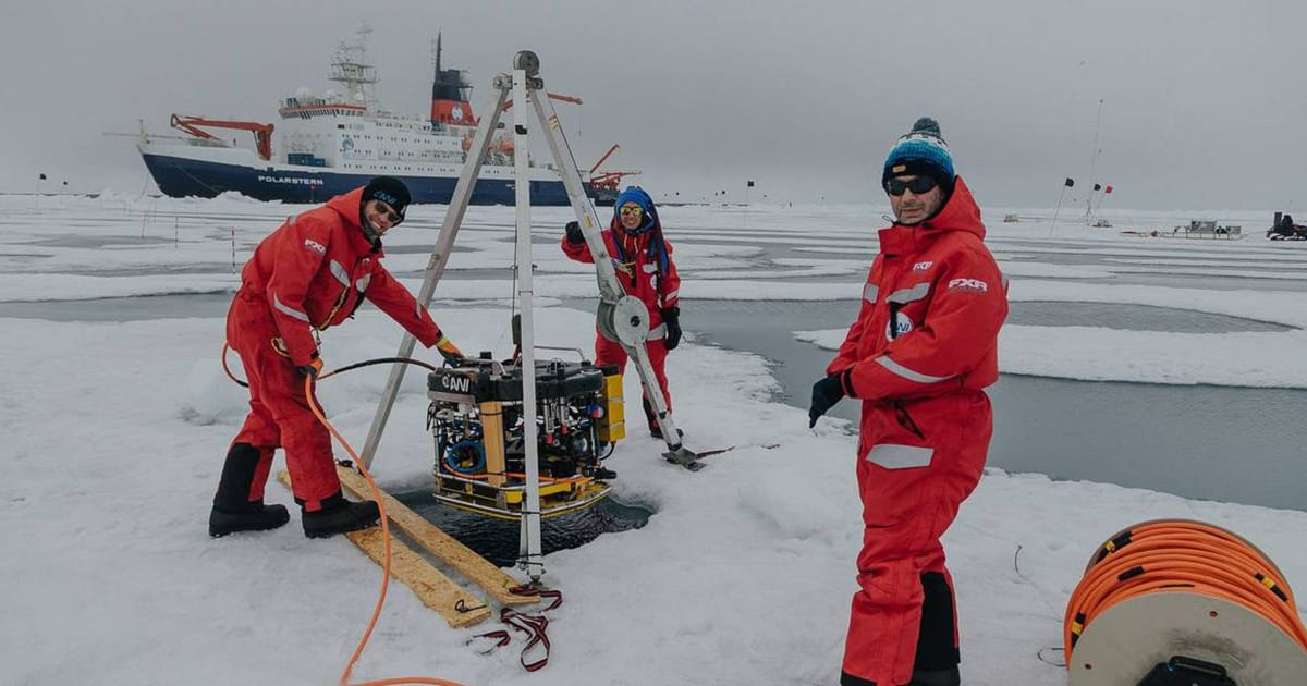 Unique Concept for Observing Arctic Sea Ice Successfully Implemented ...
