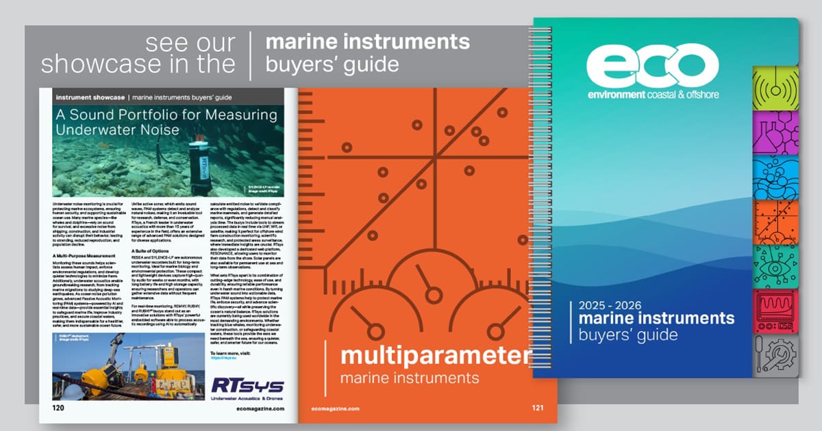 A Sound Portfolio for Measuring Underwater Noise - environment coastal ...