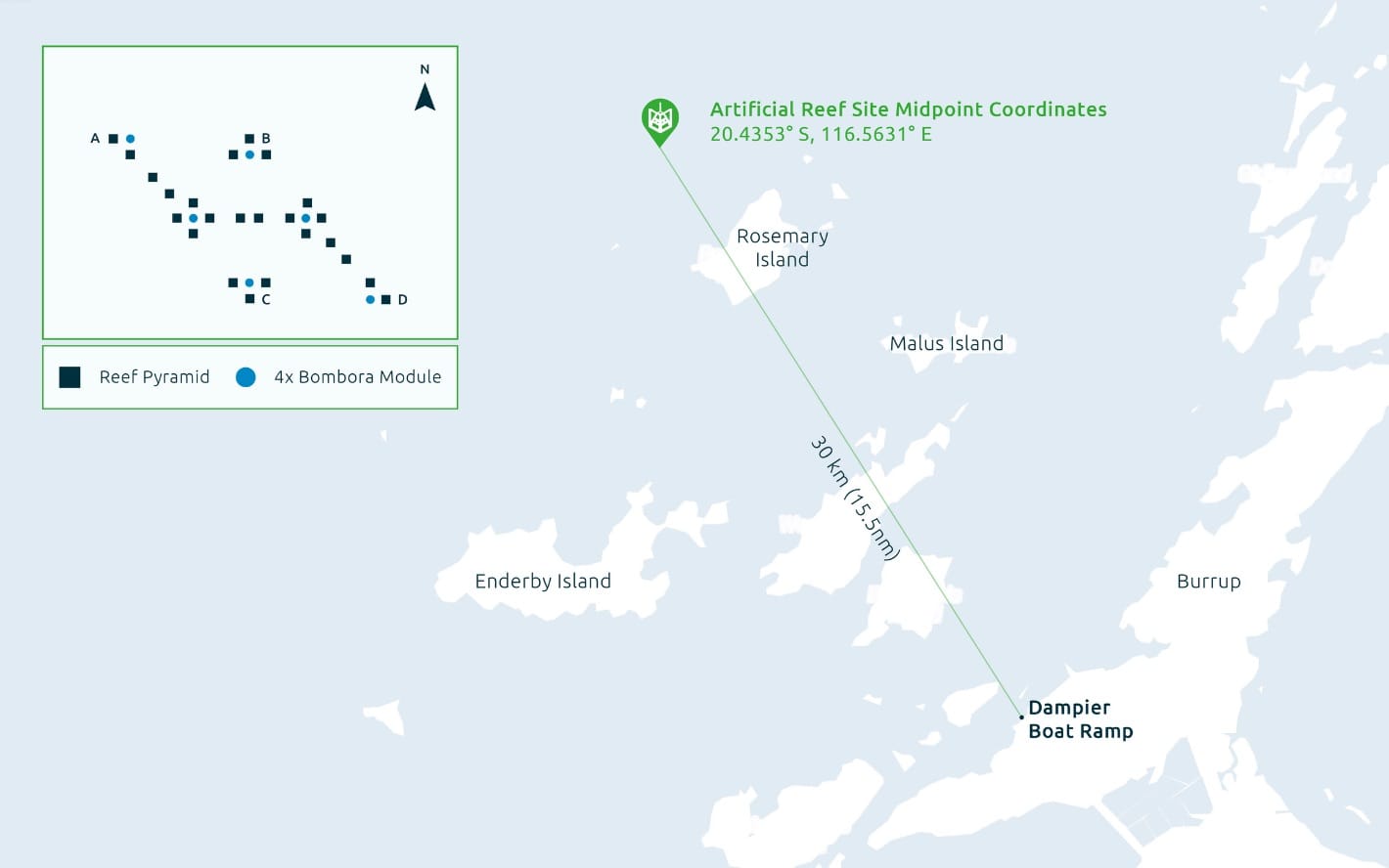 Recfishwest and Woodside Energy Deliver New Dampier Artificial Reef ...