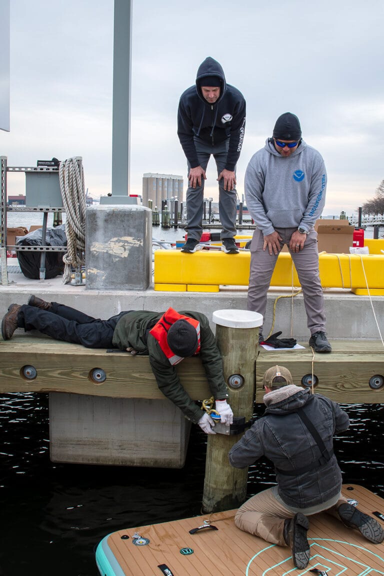 NOAA Upgrades Baltimore Water Level Station - environment coastal ...