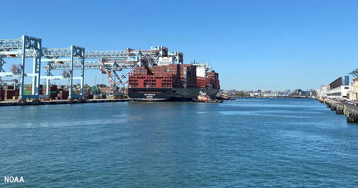 NOAA Installs New PORTS in Boston Harbor - environment coastal & offshore